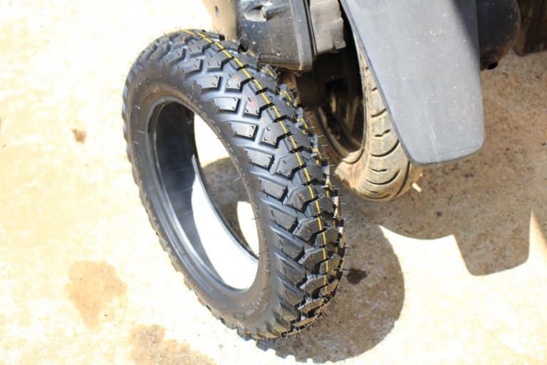 DioFitにIRC-GP110ブロックタイヤを履いてレースに出る予定 ｜ バイクとオッサン